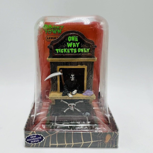 Lemax | Holiday | Lemax Spooky Town One Way Tickets Only Ticket Booth ...